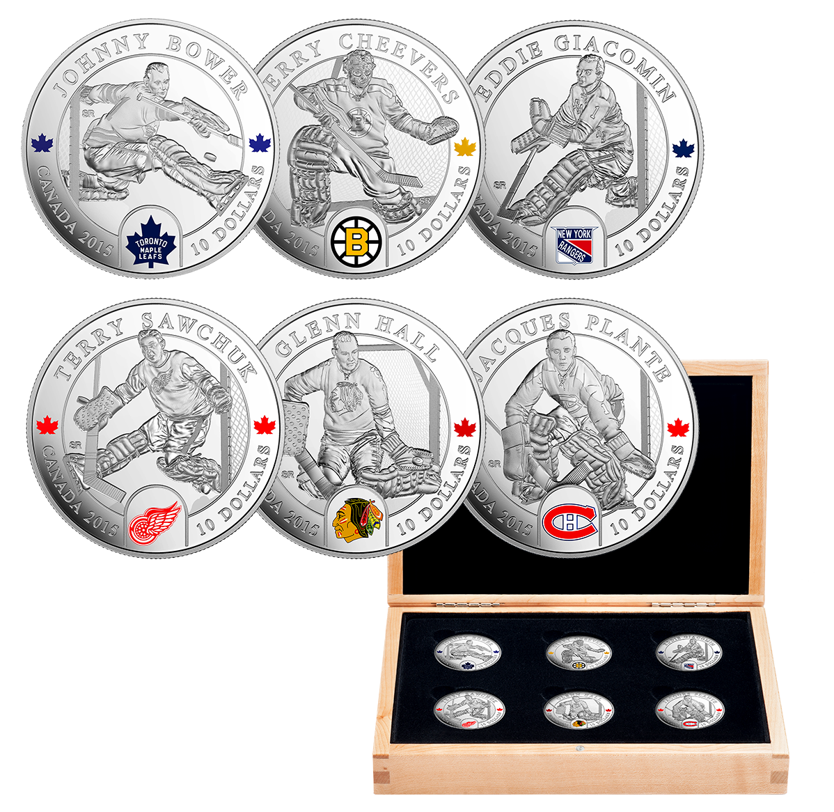 1/2 oz. Fine Silver 6-Coin Subscription – National Hockey League ...
