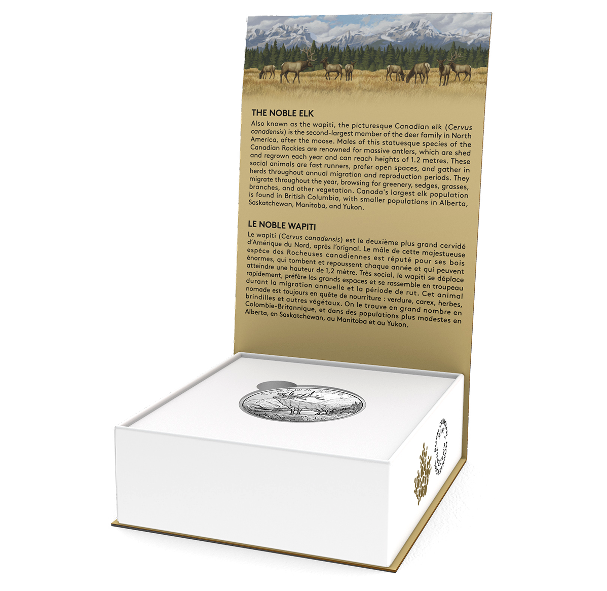 The Elk – $100 Fine Silver Coin (2016) | The Royal Canadian Mint