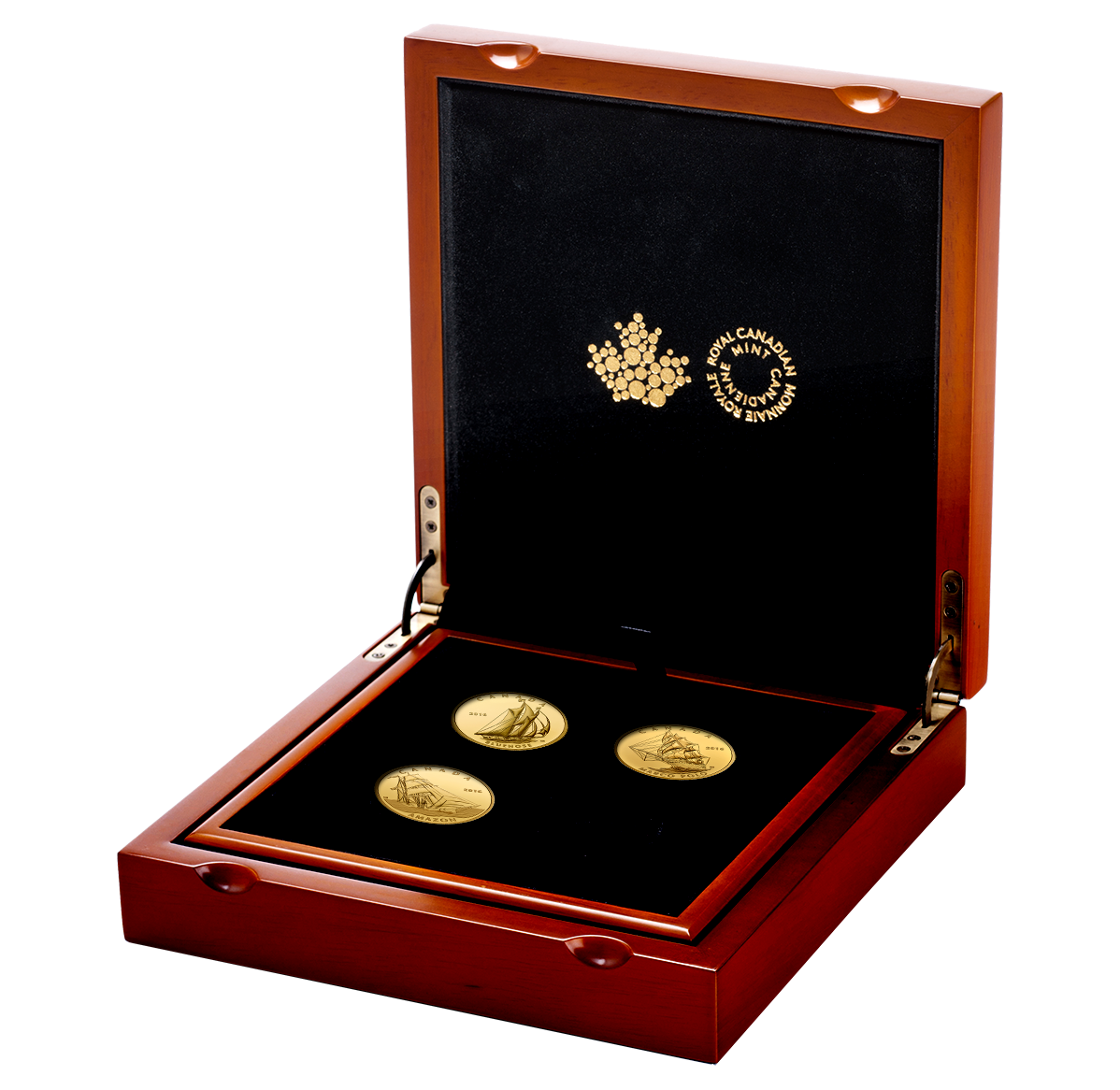 1 oz. Pure Gold 4-Coin Subscription - Tall Ships Legacy - Mintage: 275 ...