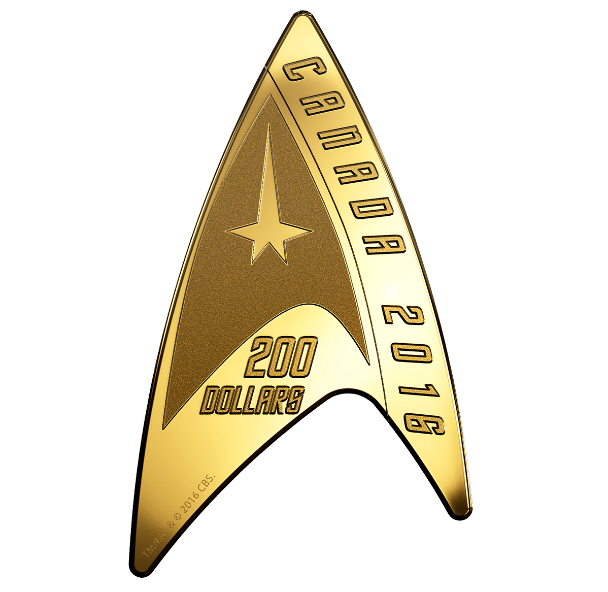 Star Trek™: Delta Coin - Pure Gold Coin (2016) - Mintage: 1,500 | The ...