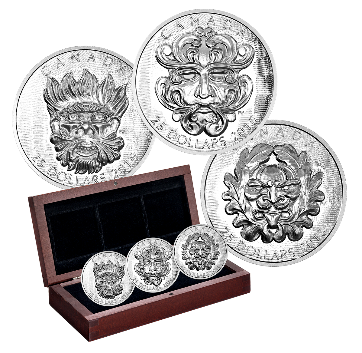Fine Silver Ultra-High Relief 3-Coin Subscription – Sculptural Art of ...