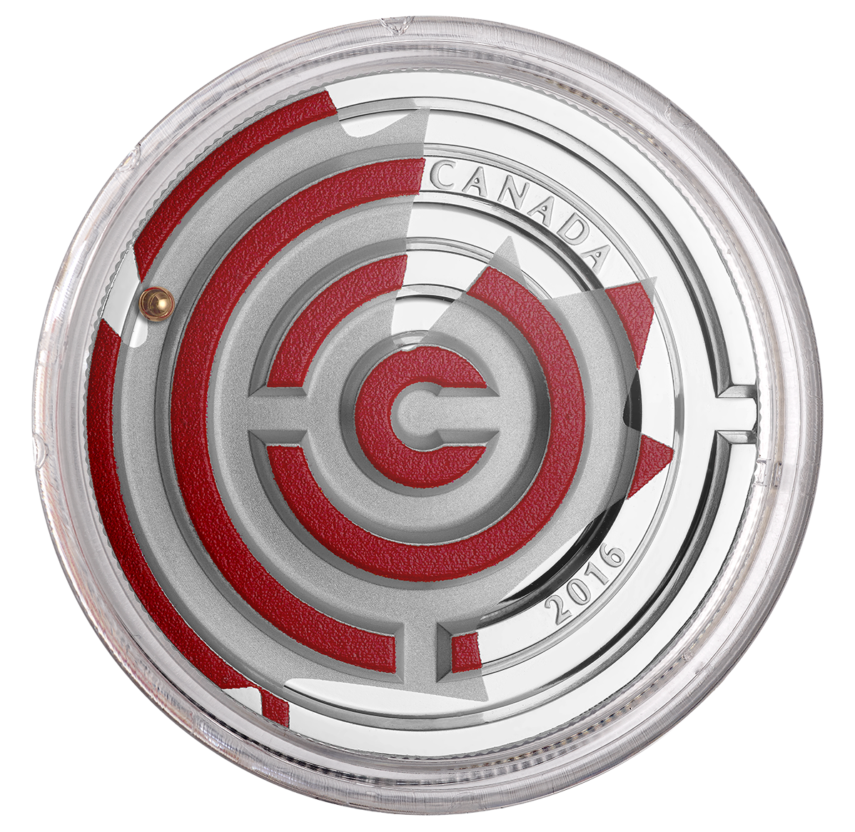 1 oz. Pure Silver Coin - Maple Leaf Maze - Mintage: 8,000 (2016) | The ...