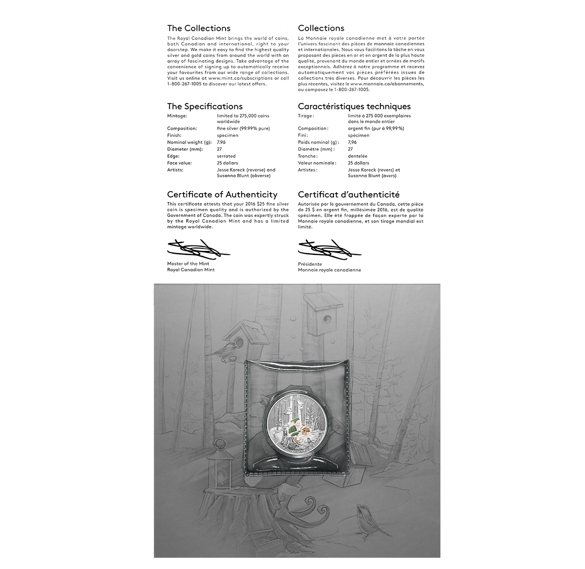 Woodland Elf – $25 Fine Silver Coin (2016) | The Royal Canadian Mint