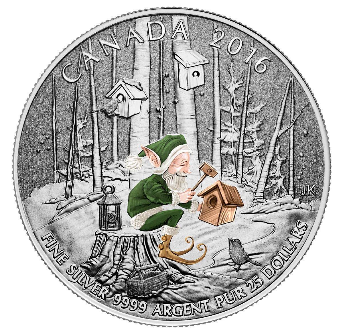 Woodland Elf – $25 Fine Silver Coin (2016) | The Royal Canadian Mint