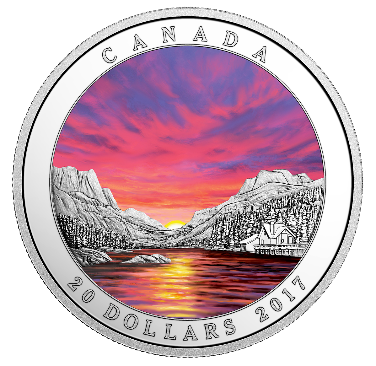 1 oz. Pure Silver Coin - Weather Phenomenon: Fiery Sky - Mintage: 8,000 ...