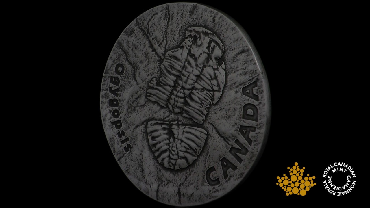 1 oz. Pure Silver Coin - Ancient Canada: Ogygopsis - Mintage: 5,500 ...