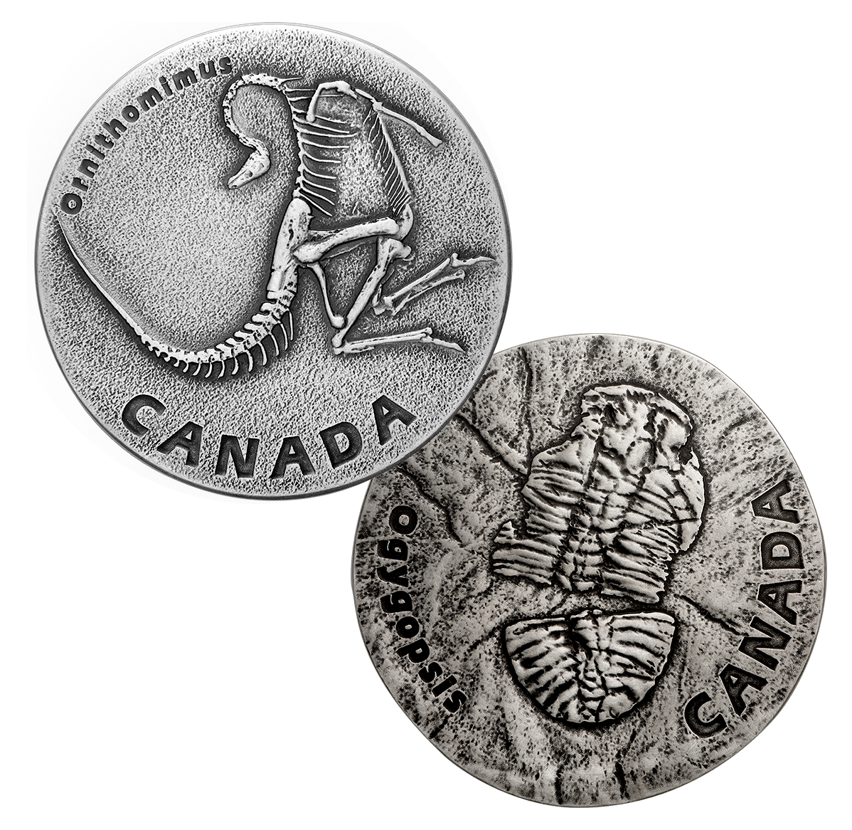 1 oz. Pure Silver 2-Coin Subscription - Ancient Canada - Mintage: 5,500 ...