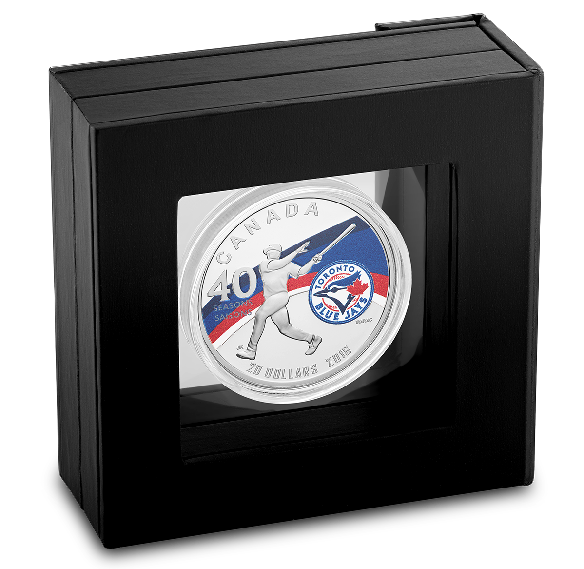 Toronto Blue Jays - Celebrating the 40th Season - 1 oz. Pure Silver ...