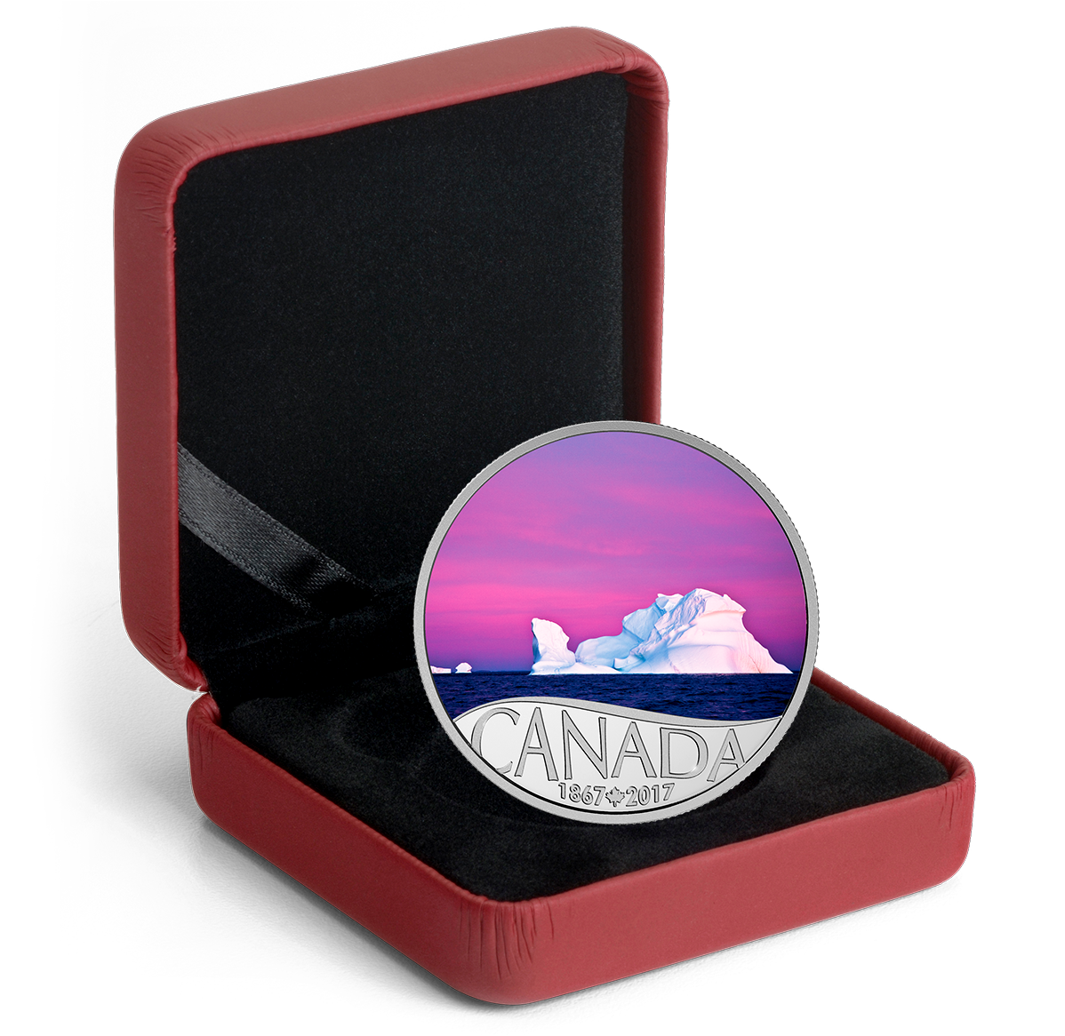 1/2 oz. Pure Silver Coloured Coin - Celebrating Canada's 150th Coin ...