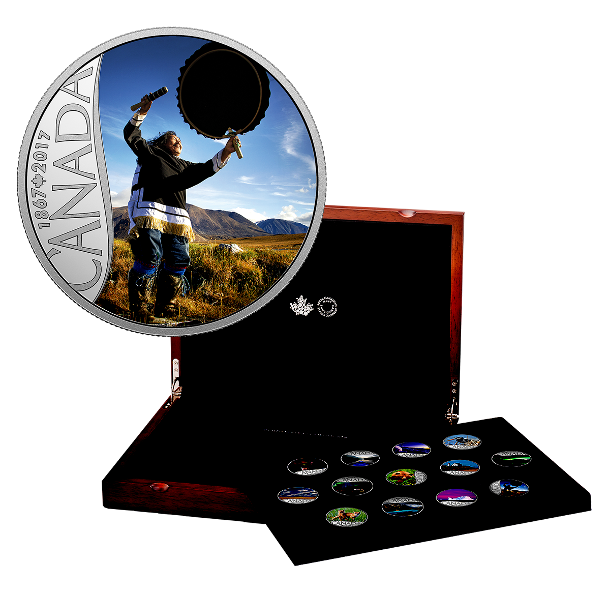 Celebrating Canada's 150th Coin Series: 1/2 oz. Pure Silver 13-Coin ...