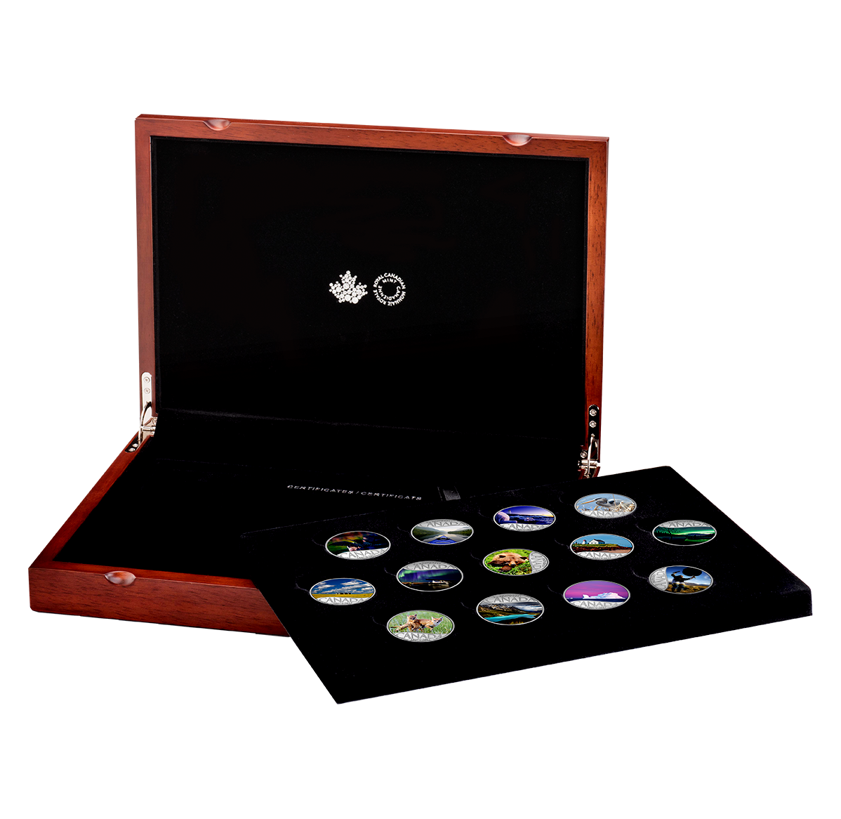 Celebrating Canada's 150th Coin Series: 1/2 oz. Pure Silver 13-Coin ...