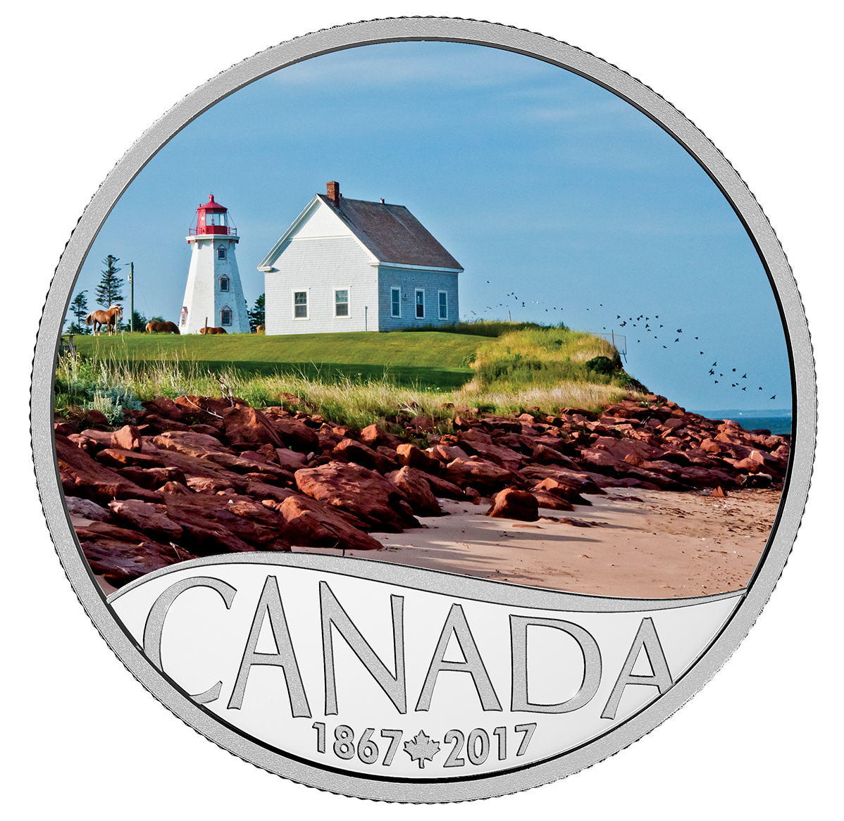 Celebrating Canada's 150th Coin Series: 1/2 oz. Pure Silver 13-Coin Monthly Subscription (2017 ...