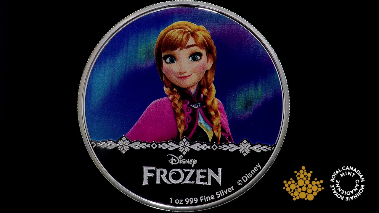 Frozen: Magic of the Northern Lights Collection: Anna - 1 oz. Pure ...