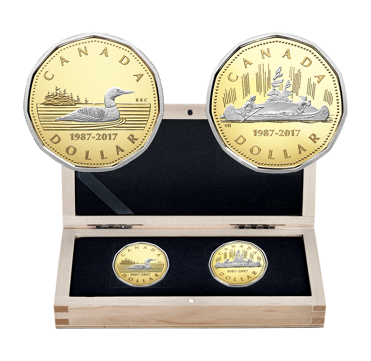 $1 Pure Gold 2-Coin Set - 30th Anniversary of the Loonie | The Royal ...