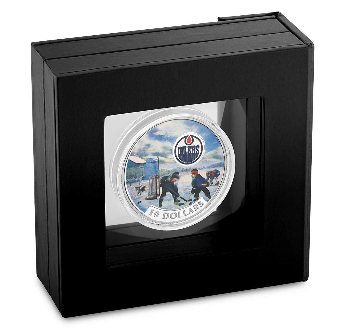 1/2 oz. Pure Silver Coloured Coin - Passion to Play: Edmonton Oilers ...