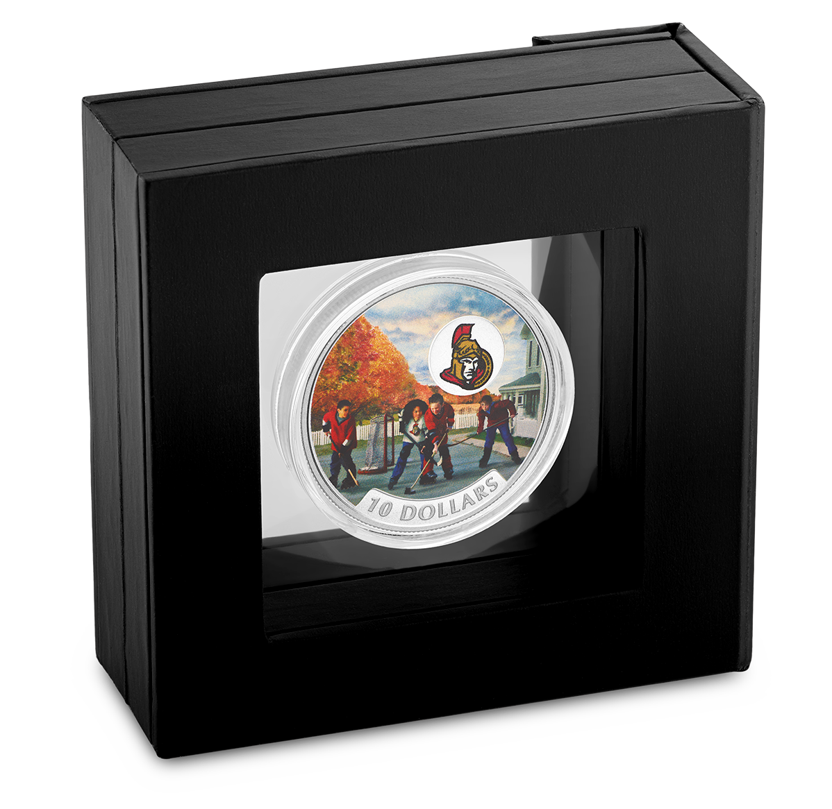 1/2 oz. Pure Silver Coloured Coin - Passion to Play: Ottawa Senators® (2017) | The Royal ...