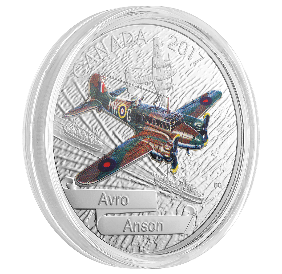 1 oz. Pure Silver Coloured Coin - Aircraft of The Second World War ...