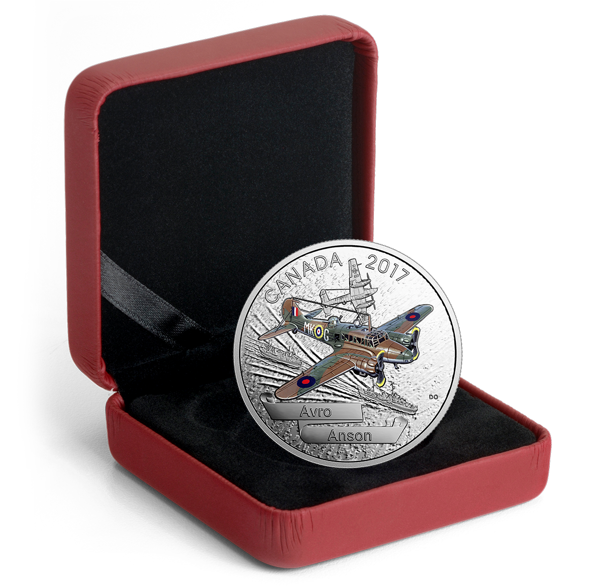 1 oz. Pure Silver Coloured Coin - Aircraft of The Second World War ...