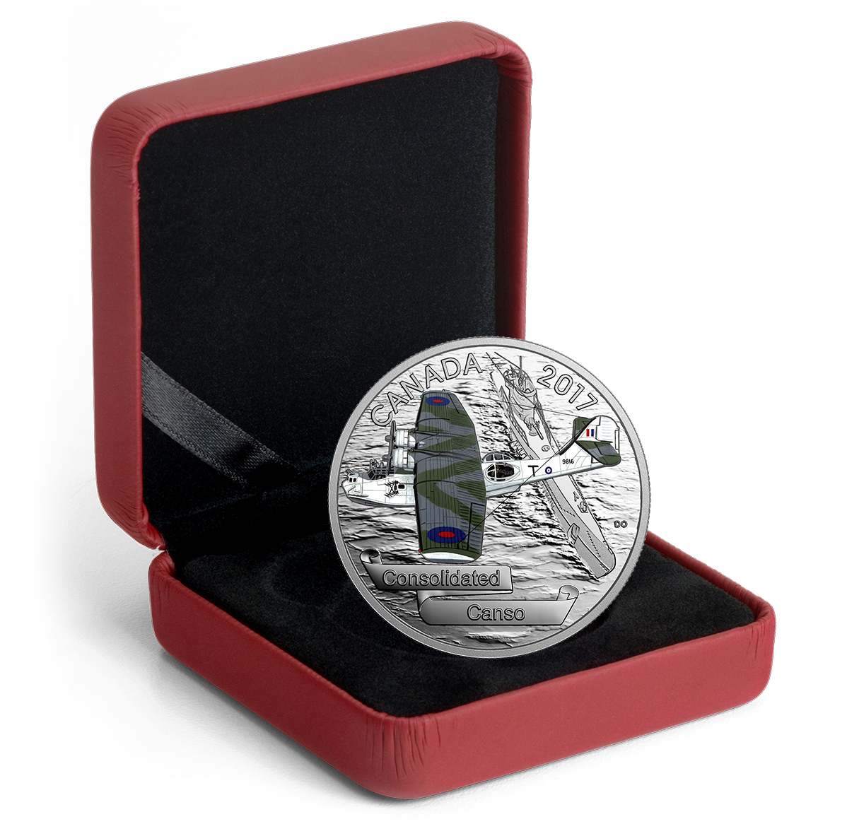 1 oz. Pure Silver Coloured Coin - Aircraft of The Second World War ...