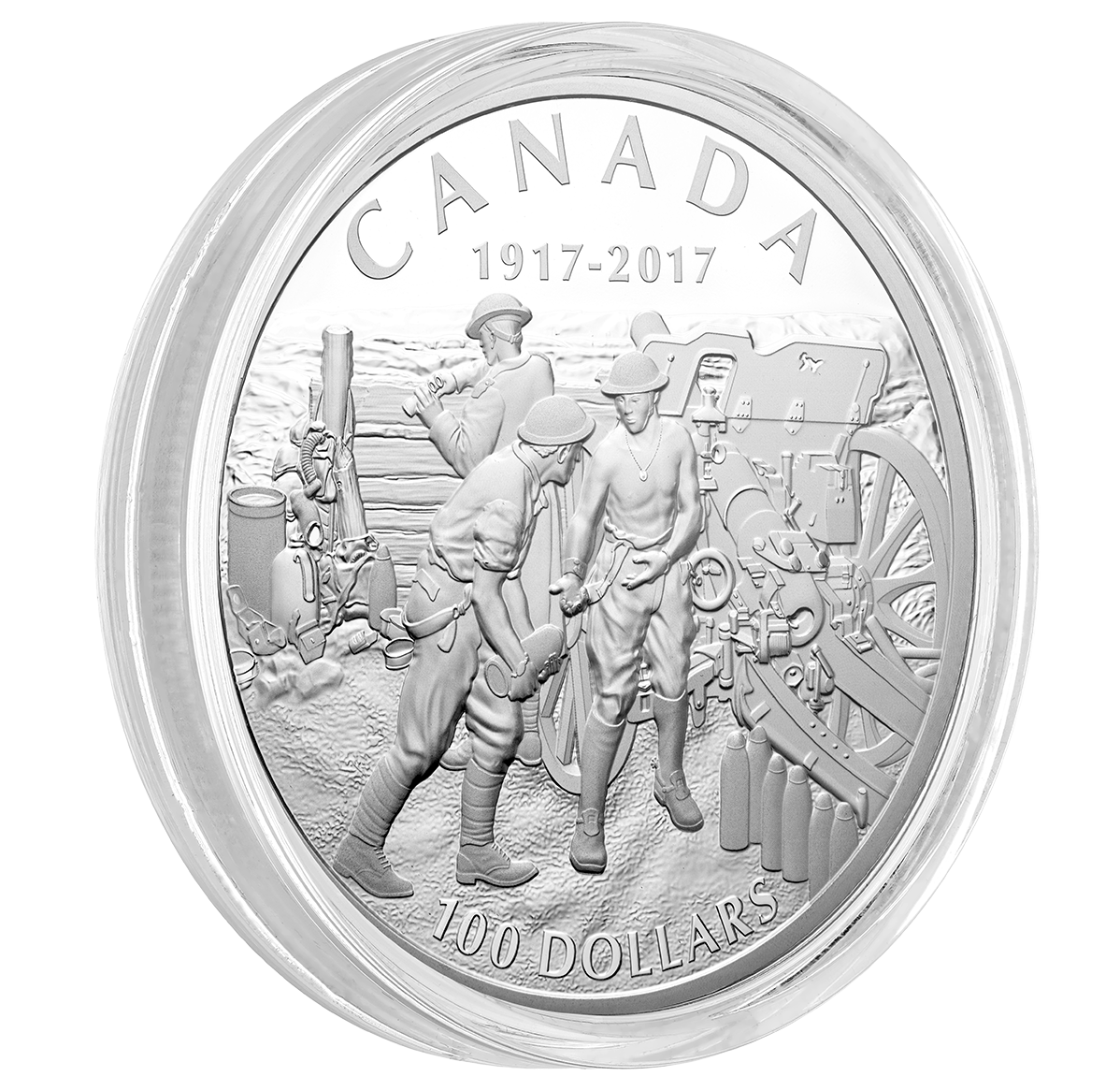 10 oz. Pure Silver Coin - Vimy Ridge - Mintage: 750 (2017) | The Royal ...