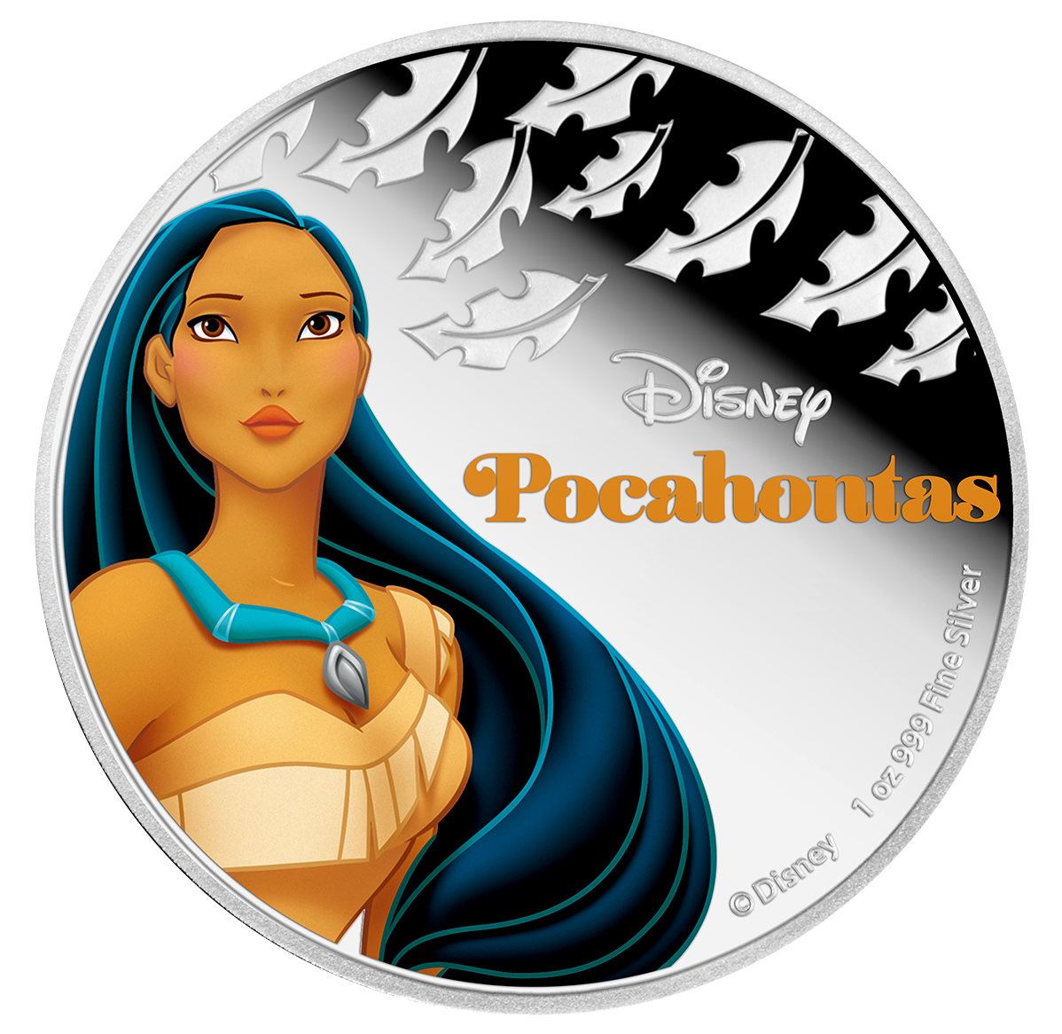 1 oz. Pure Silver Coin – Disney Princess – Pocahontas (2016) | The ...