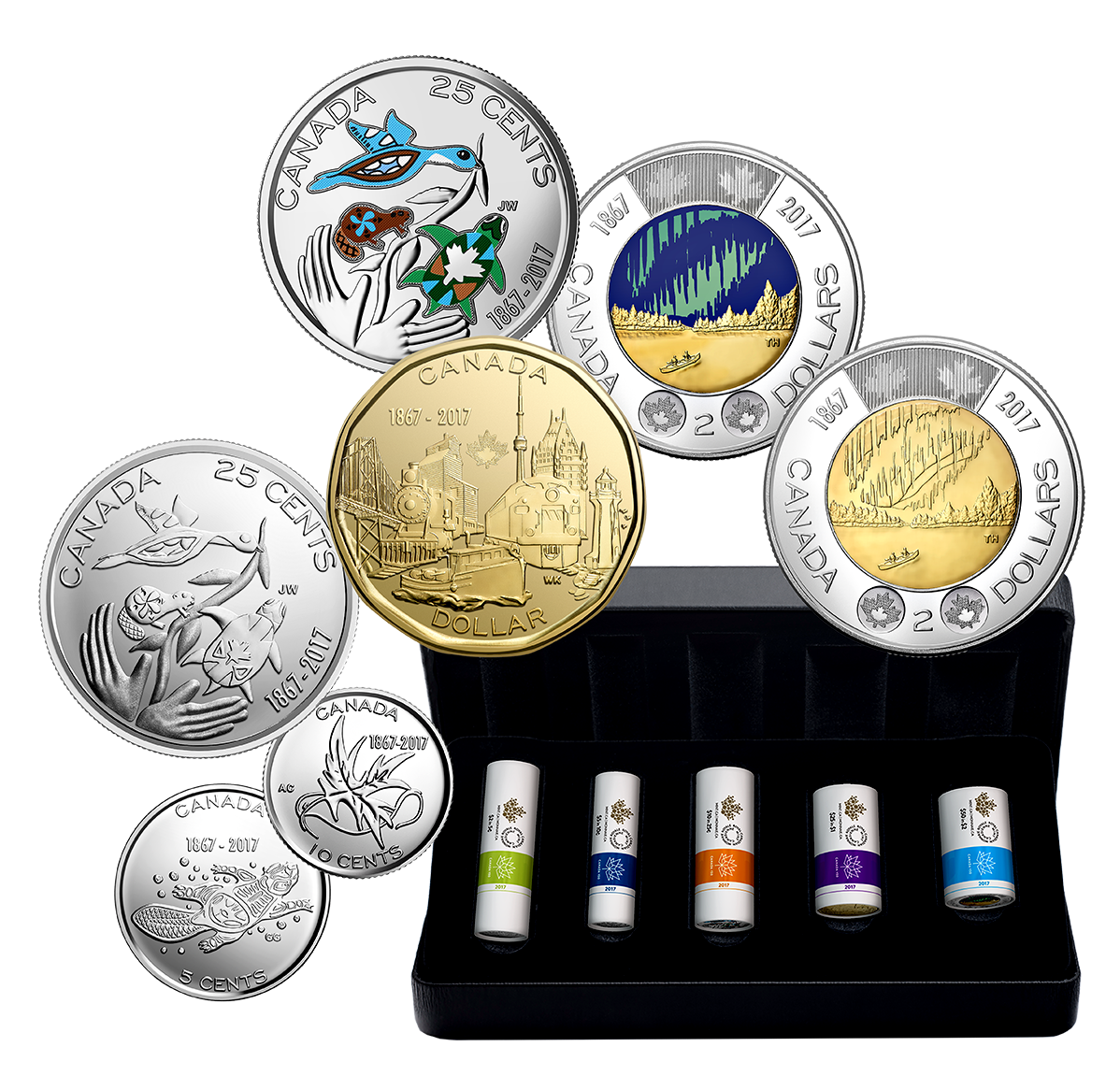 2017 My Canada, My Inspiration Special Wrap Roll Collection | The Royal ...