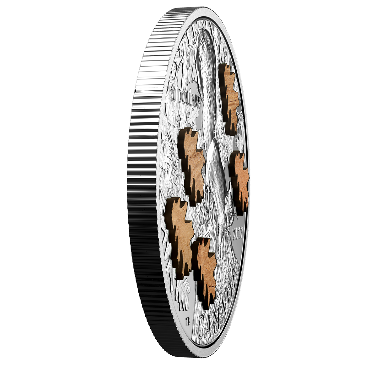 1 oz. Pure Silver Coin - The Nutty Squirrel and the Mighty Oak ...