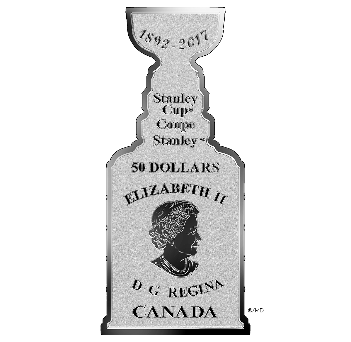 3 oz. Pure Silver Coin - 125th Anniversary of the Stanley Cup ...