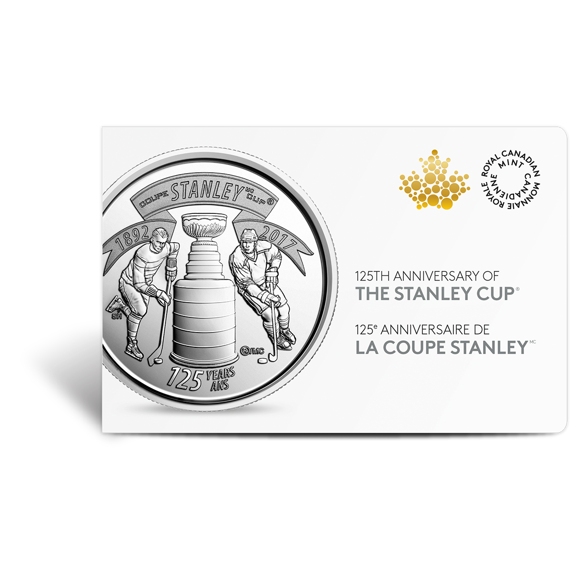 2017 25-cent Circulation Coin - 125th Anniversary of the Stanley Cup ...