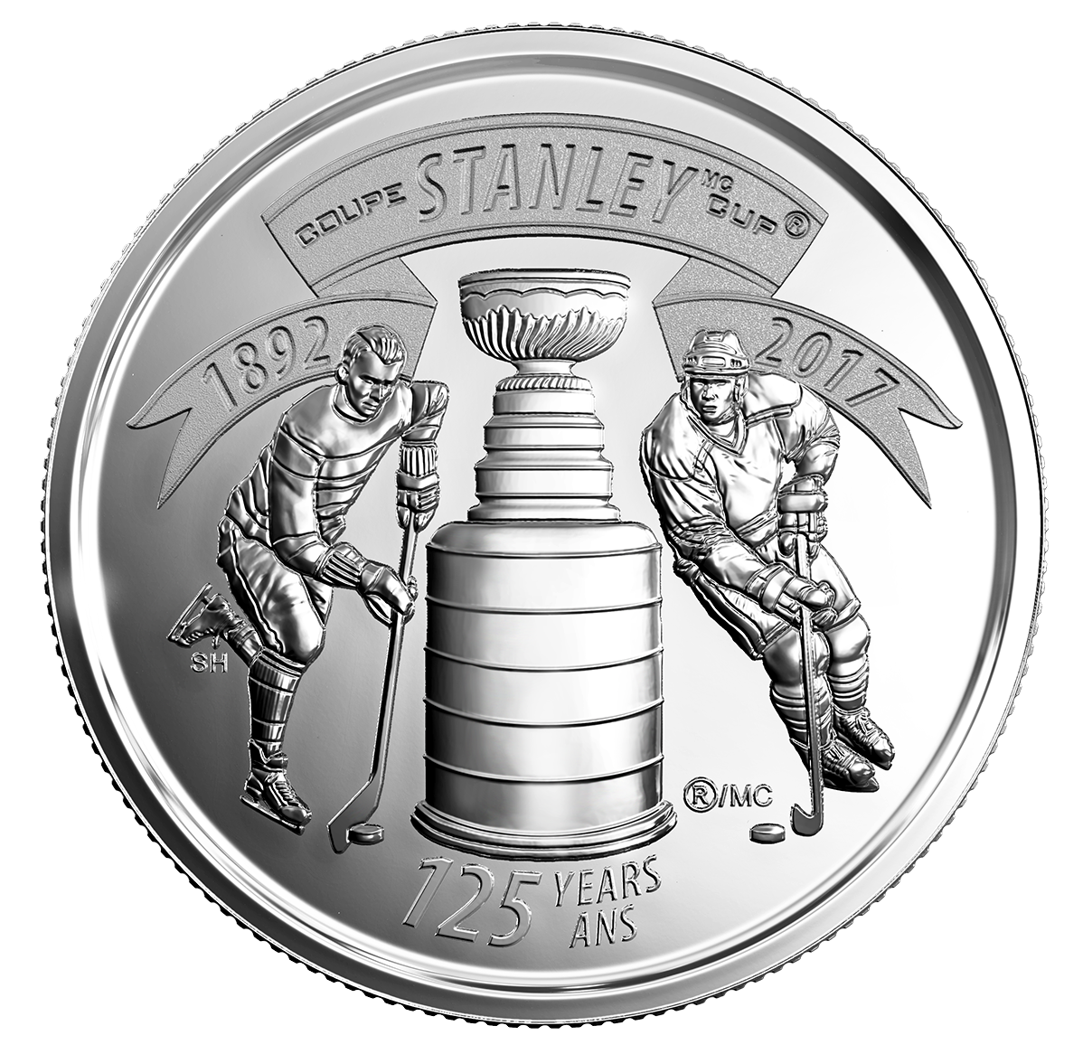 2017 25-cent Circulation Coin - 125th Anniversary of the Stanley Cup ...