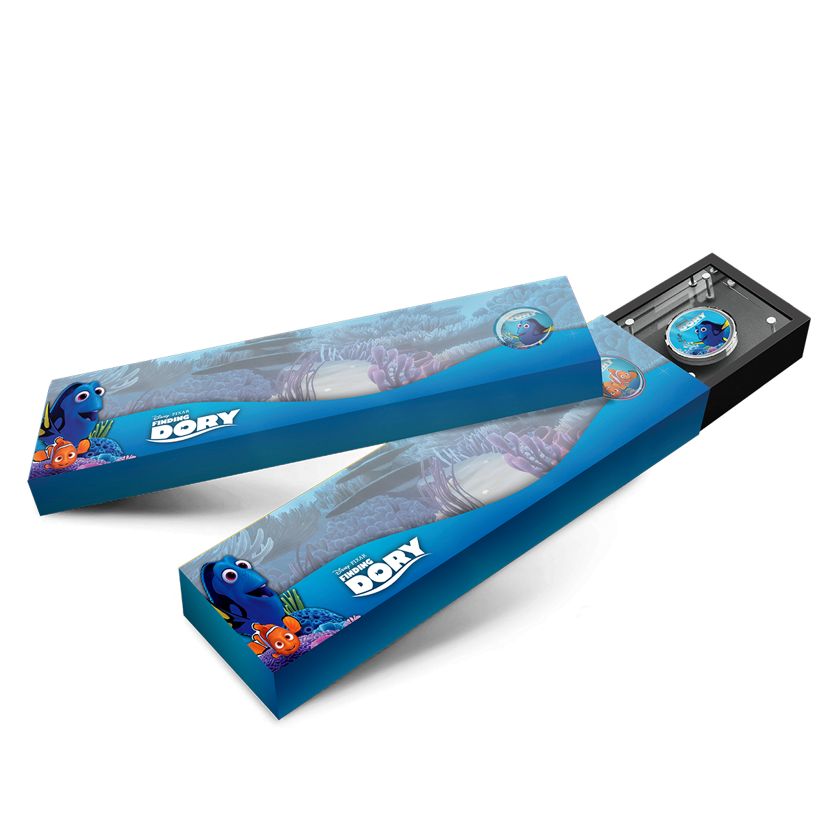 Disney Pixar: Finding Dory - 1 oz Pure Silver Coloured 5-Coin Set (2016 ...