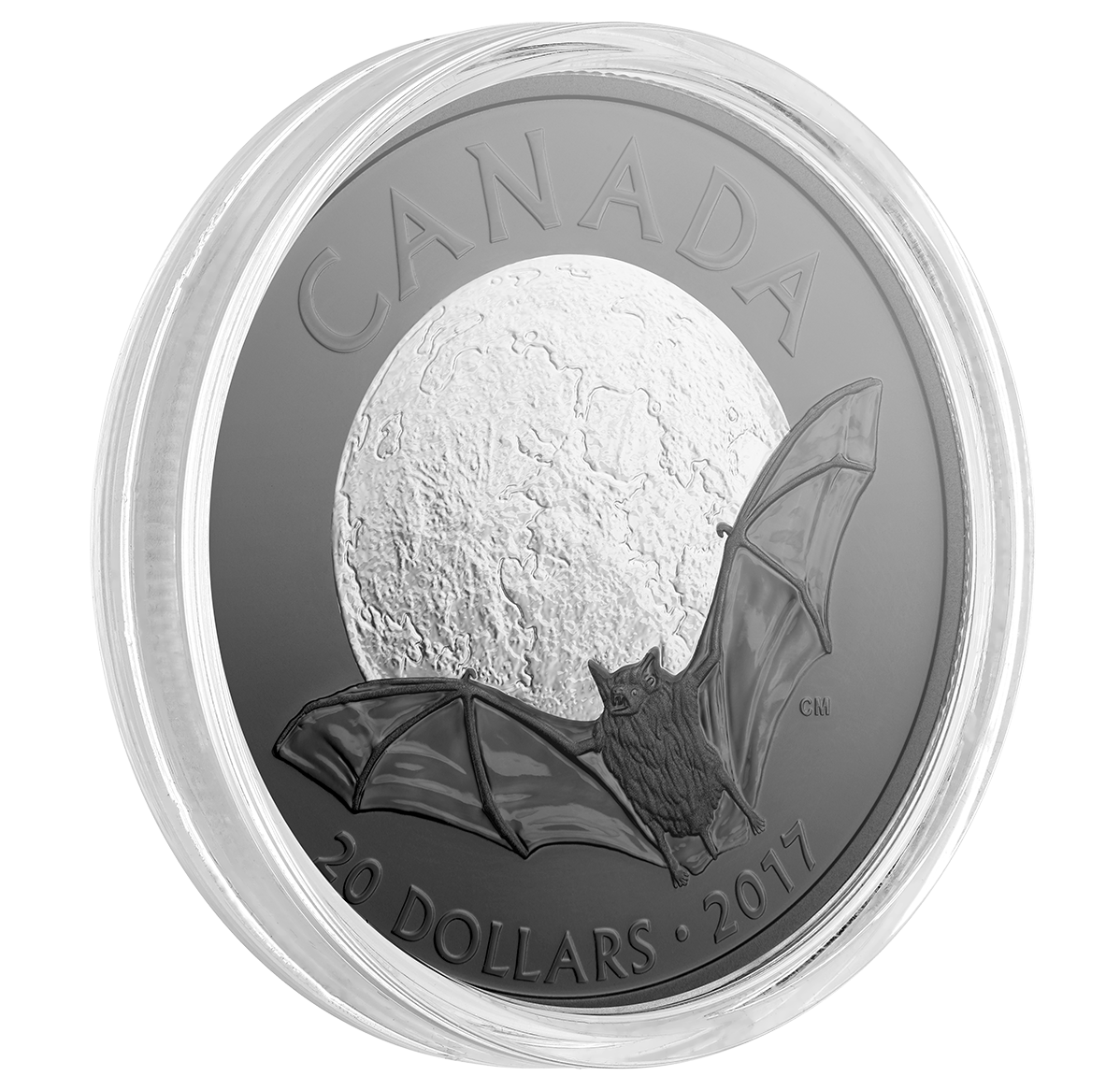 1 oz. Pure Silver Coin - Nocturnal by Nature: The Little Brown Bat ...