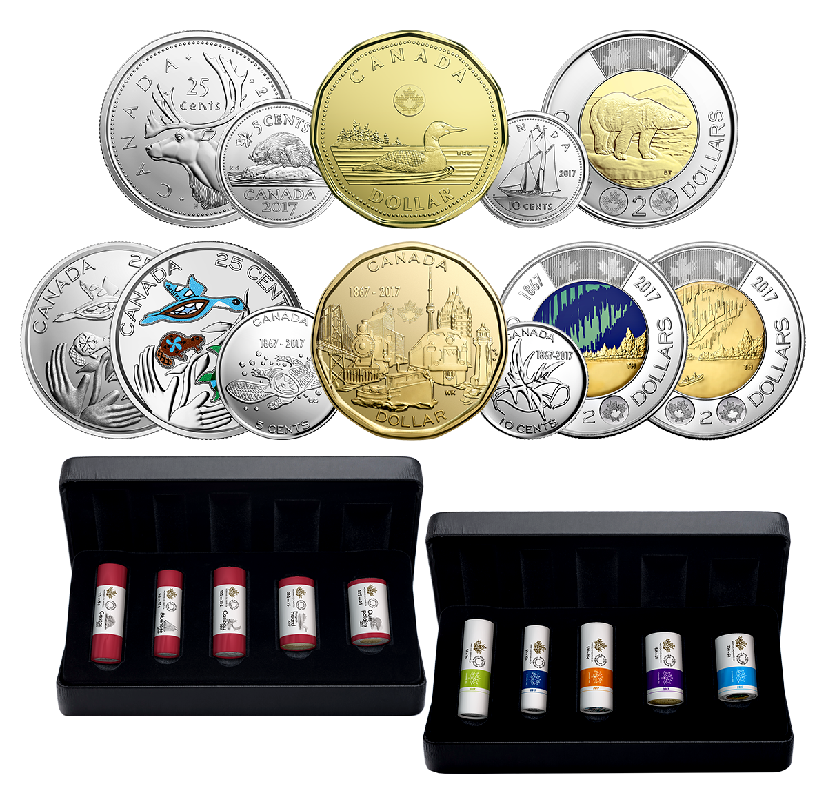 2017 Special Wrap Roll 2-Collection Subscription | The Royal Canadian Mint
