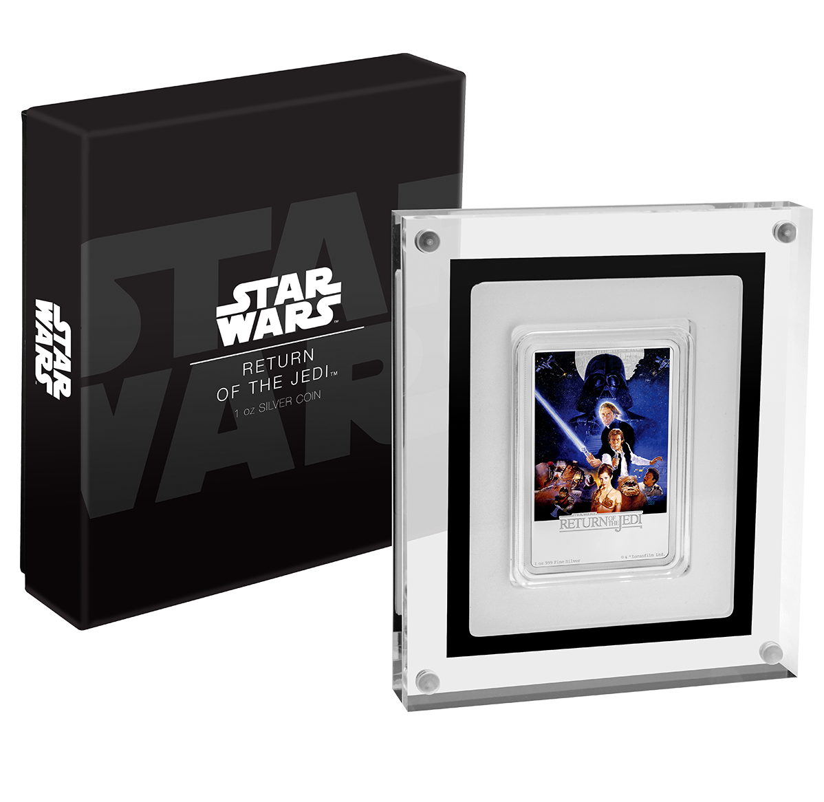 Star Wars(TM) Return of the Jedi(TM) Poster Collection - 1 oz. Pure ...