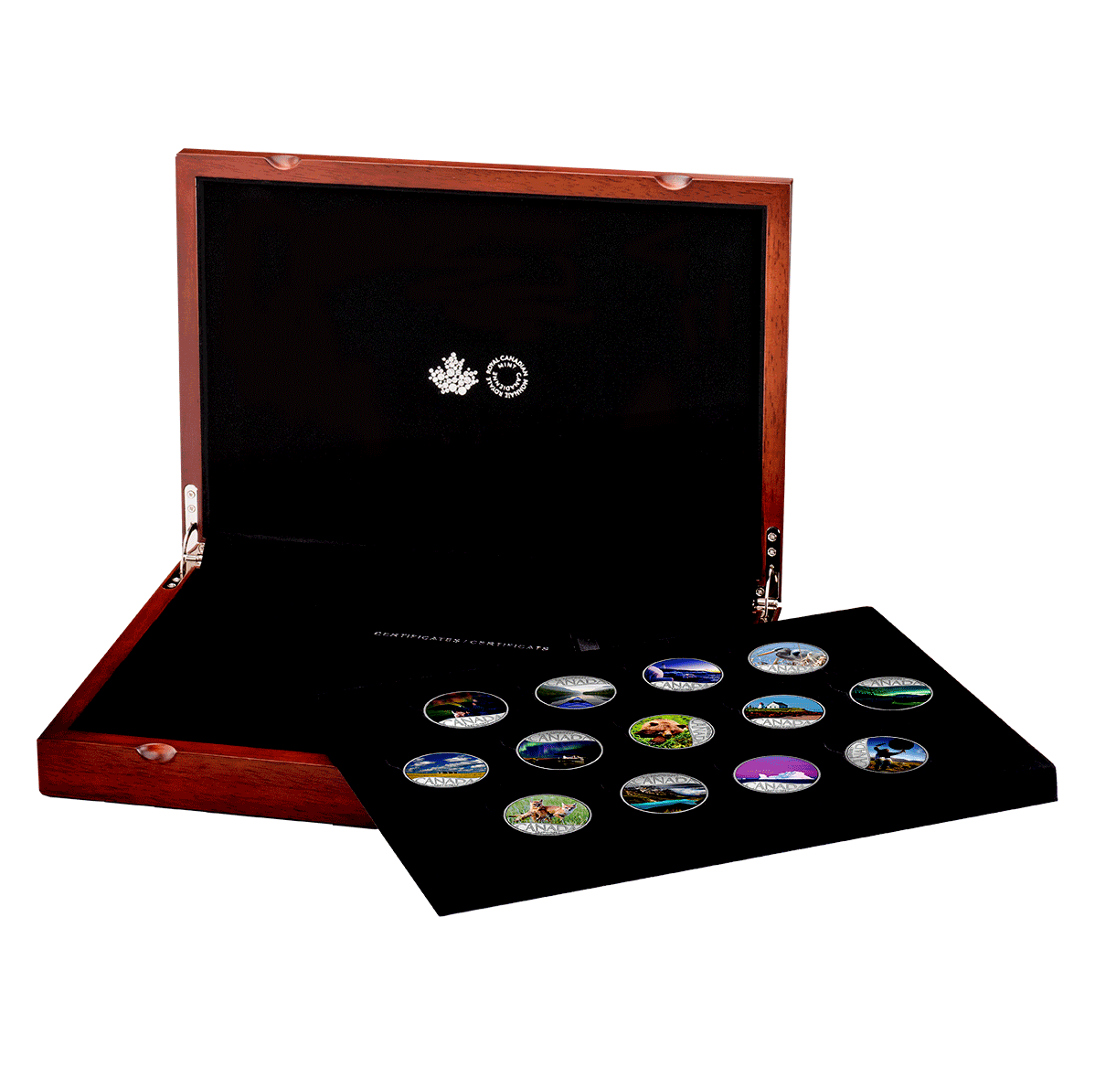 1/2 oz. Pure Silver 13-Coin Set - Celebrating Canada's 150th Coin ...