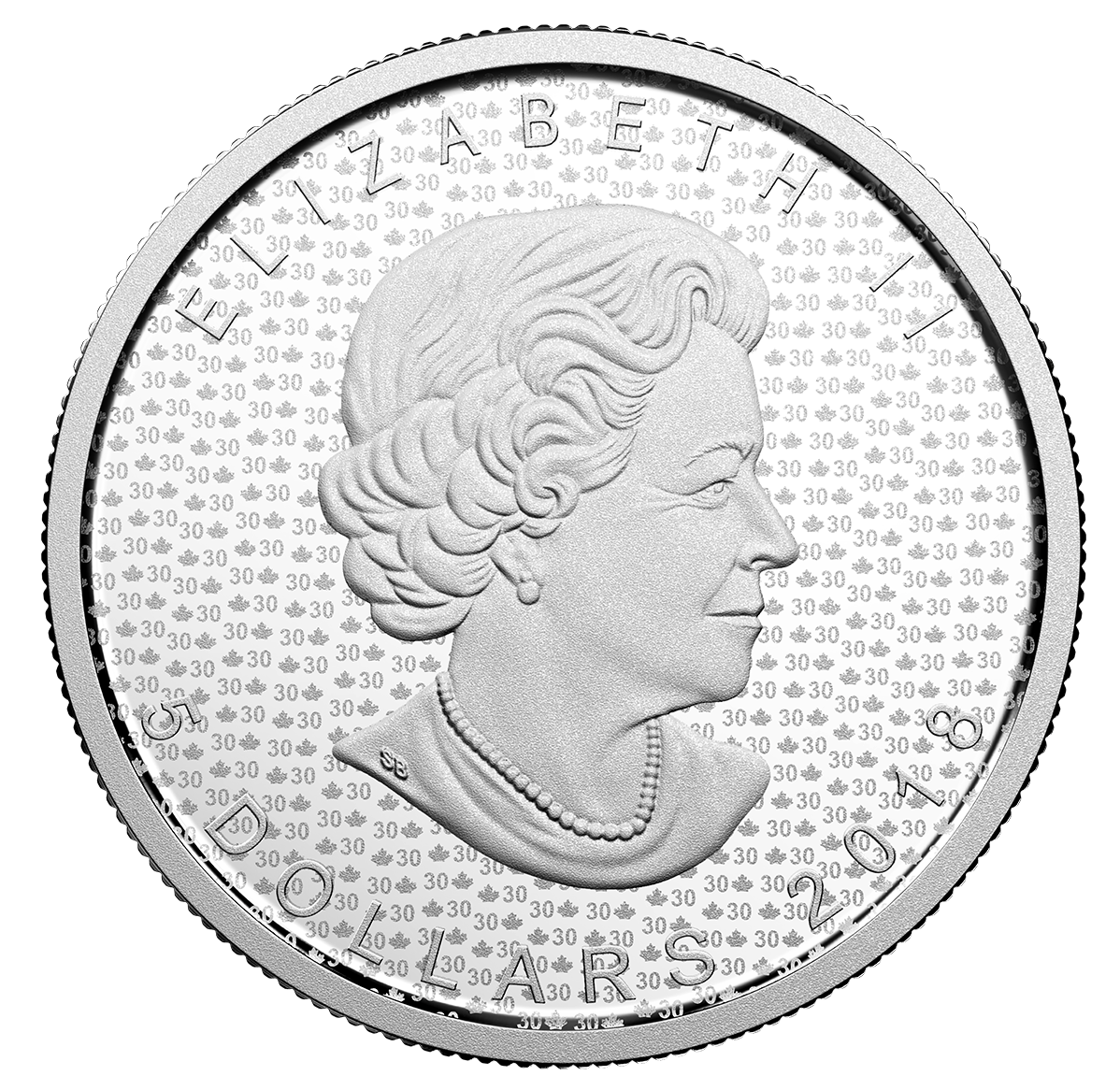 1 oz. Pure Silver 2-Coin Set - 30th Anniversary of the Silver Maple ...