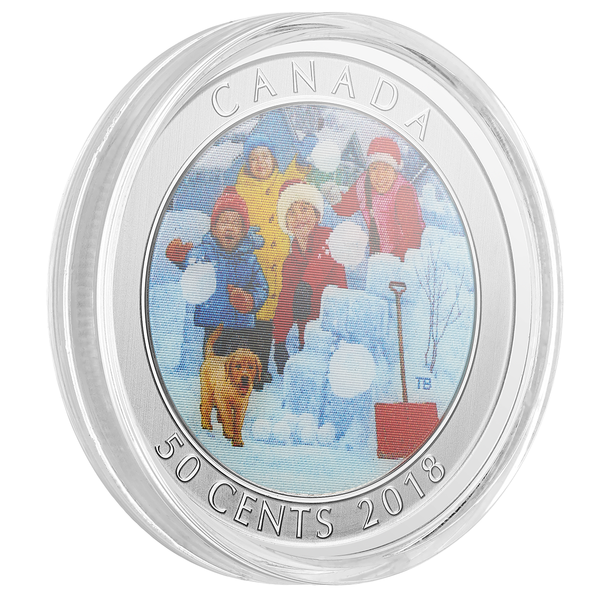 3D Snowball Fight (2018) | The Royal Canadian Mint