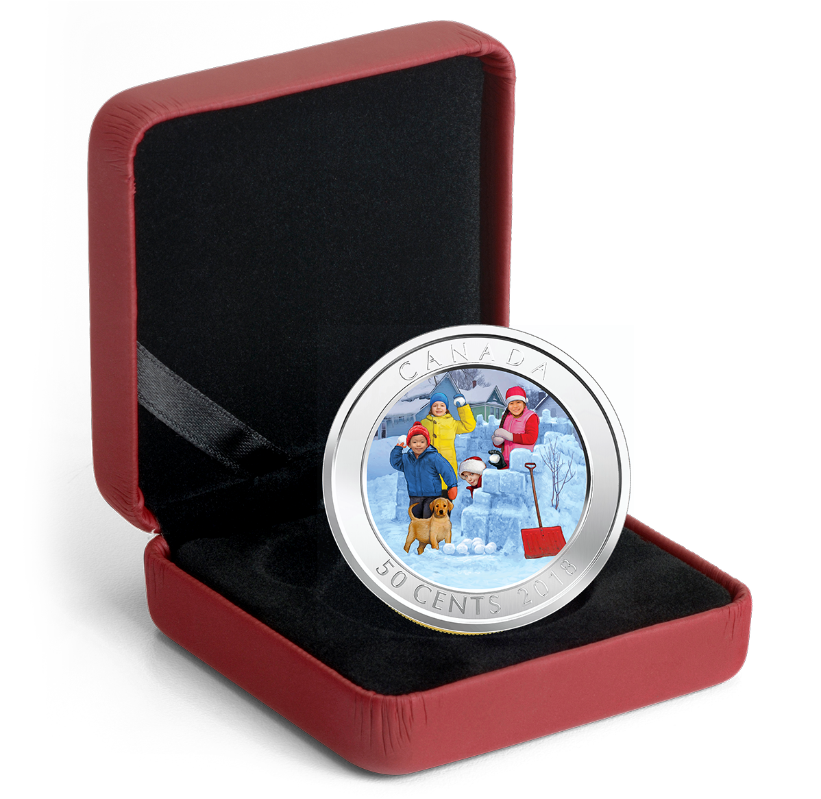 3D Snowball Fight (2018) | The Royal Canadian Mint