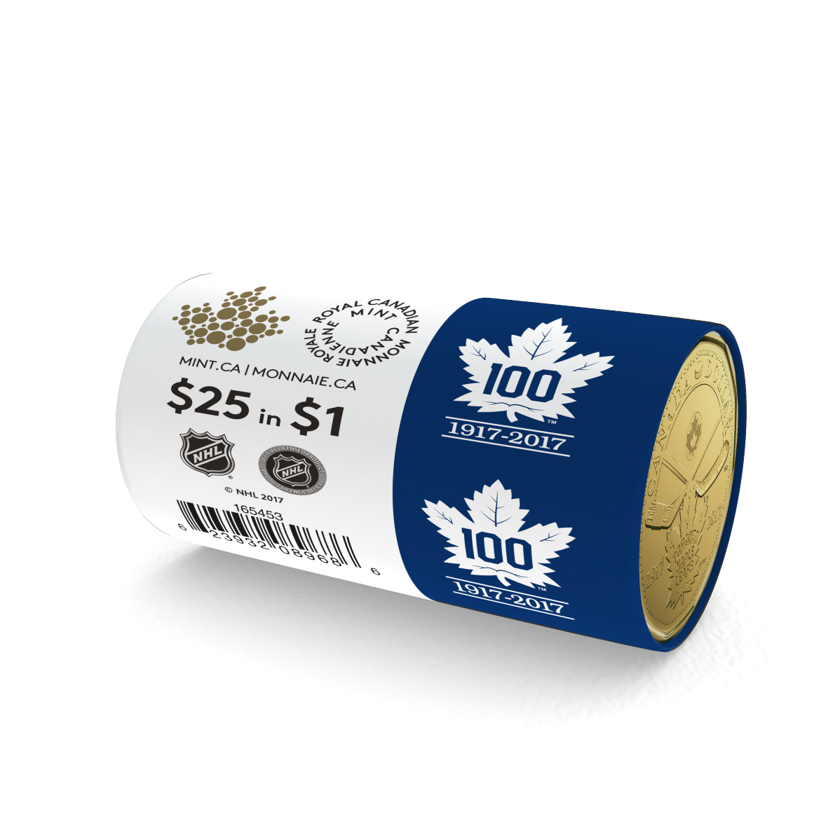 Wrap Coin Roll Toronto Maple Leafs® | The Royal Canadian Mint