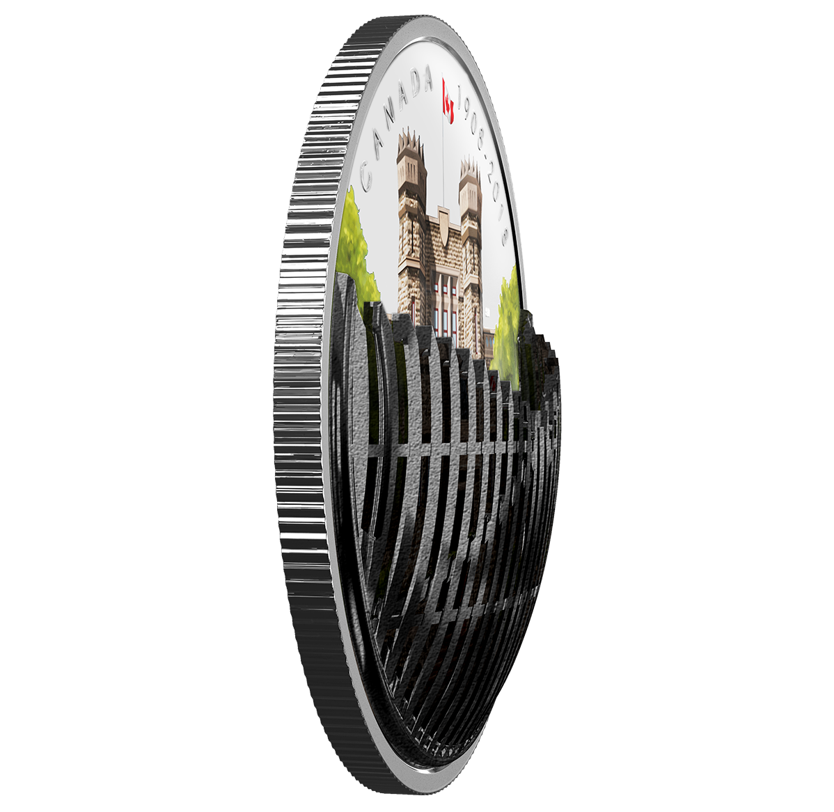 2 oz. Pure Silver Coin - 110th Anniversary of the Royal Canadian Mint ...