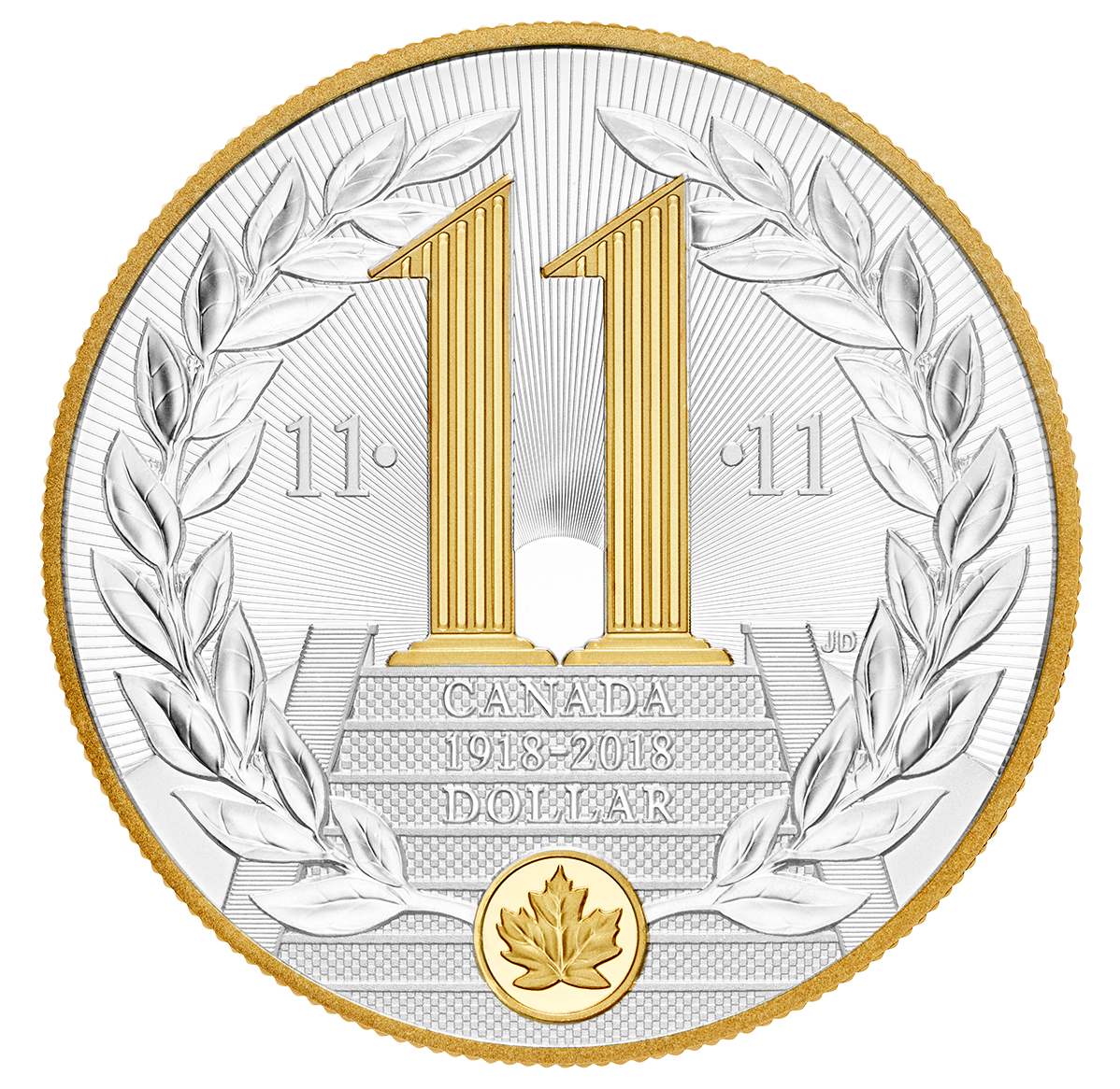 1 dollar Silver Coin - Armistice WWI | The Royal Canadian Mint