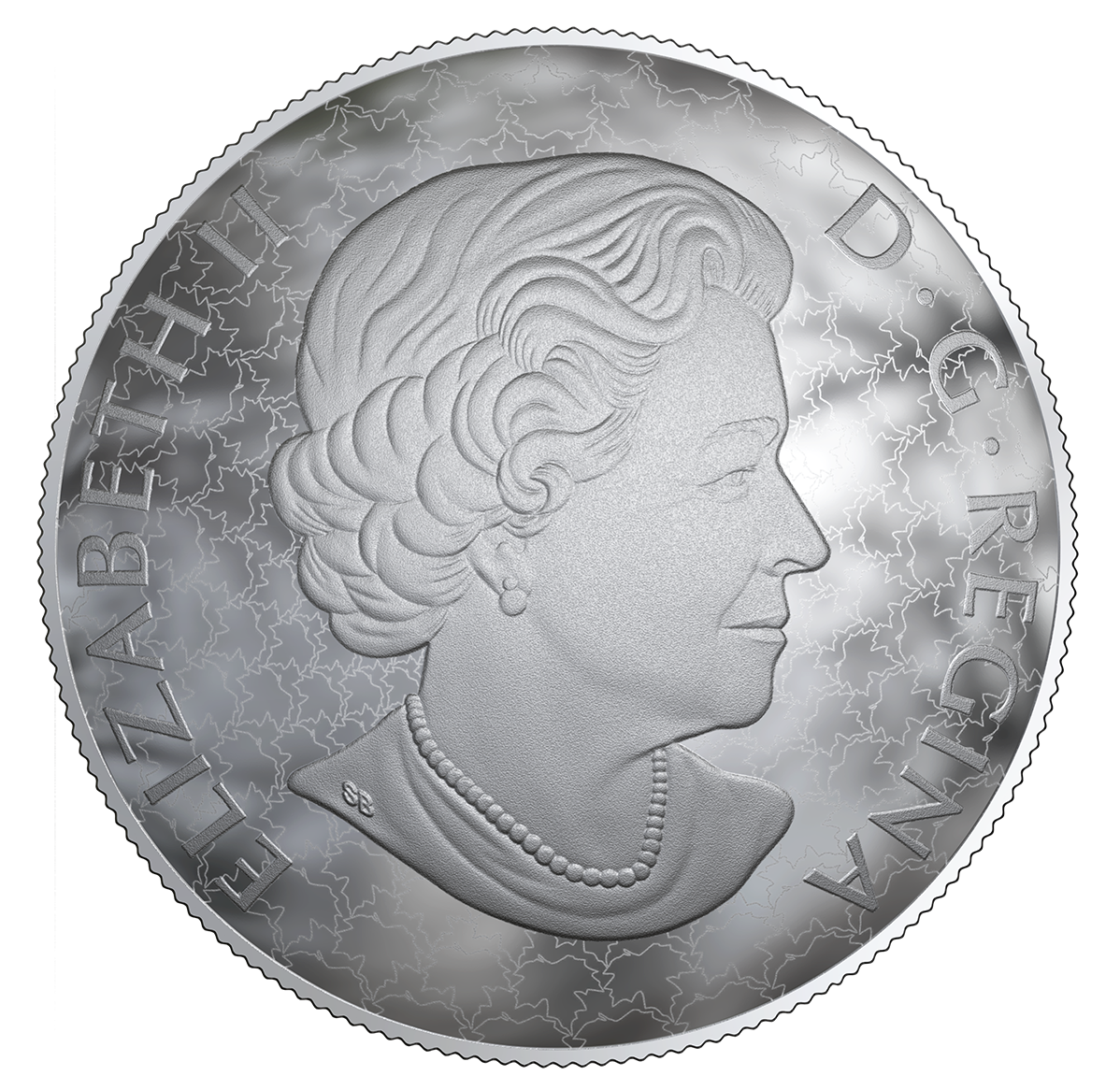 5 oz. Pure Silver Glow-in-the-Dark Coin - Nature's Light Show: Stormy ...