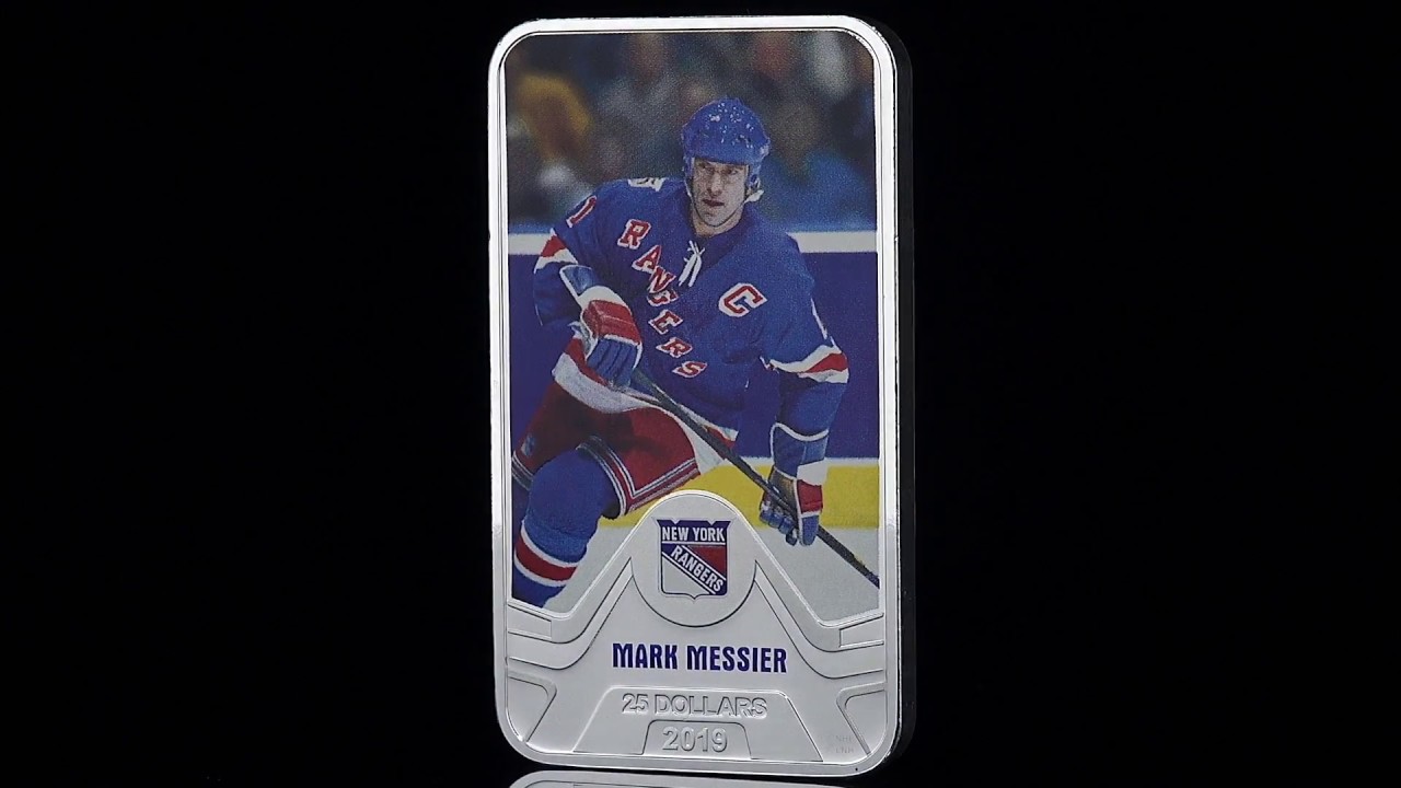 Pure Silver Coin - NHL® Original Six™: New York Rangers®: Mark Messier ...