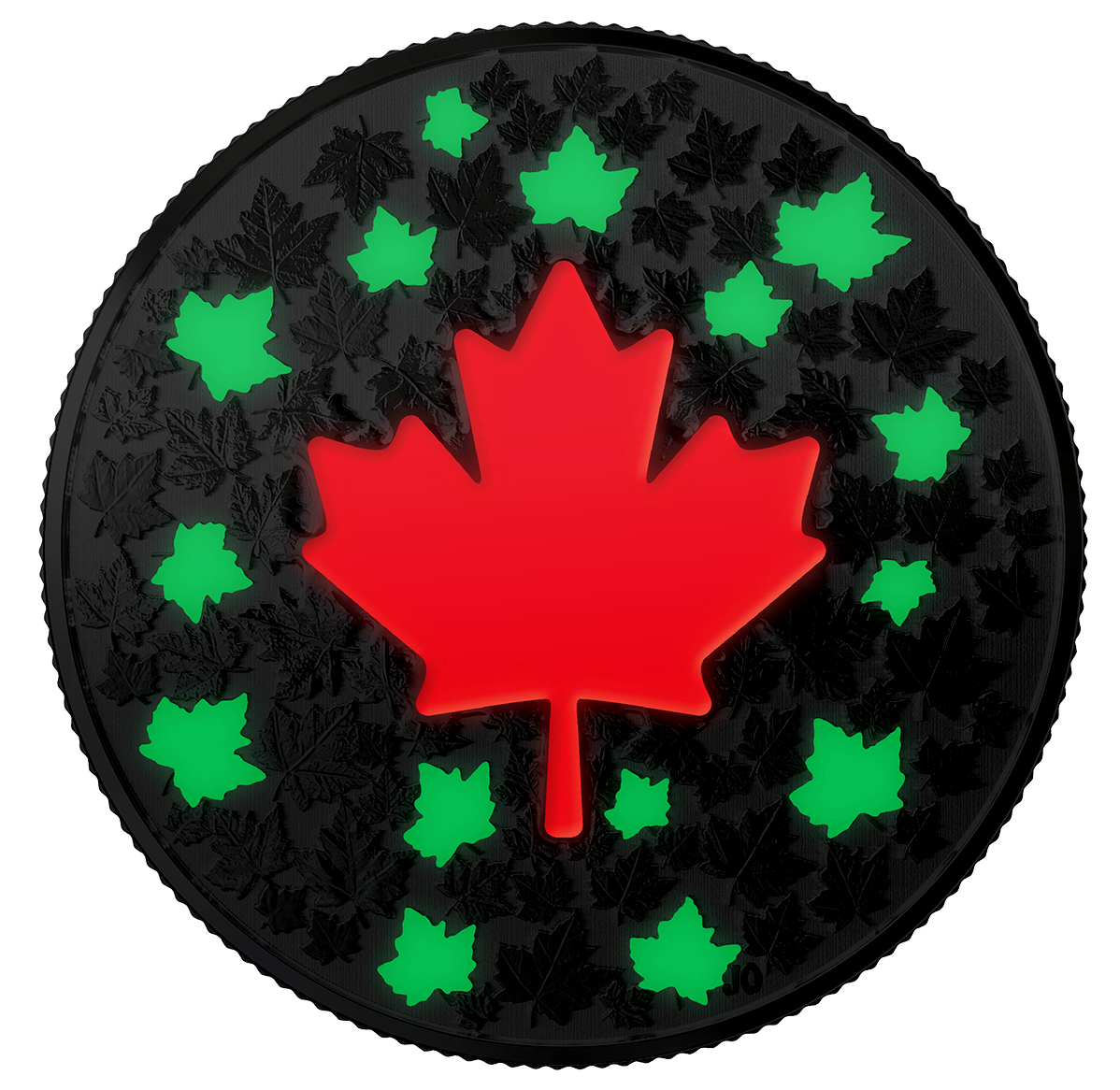 Glow-In-The-Dark Silver Coin 2018 | The Royal Canadian Mint