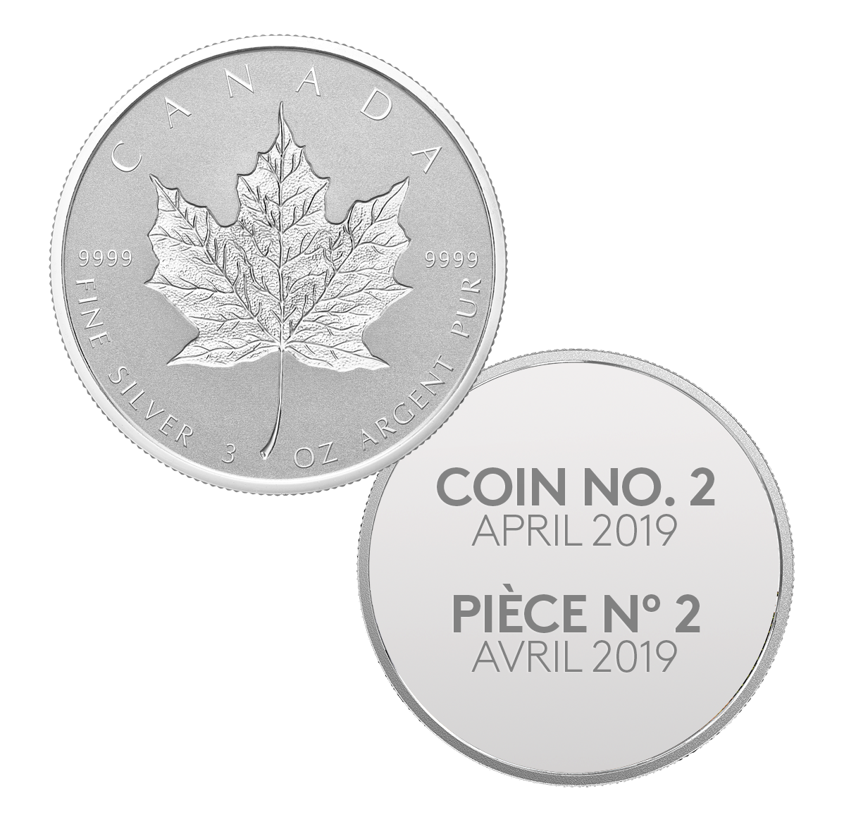30th Anniversary of the Silver Maple Leaf: 3 oz. Pure Silver 2-Coin ...