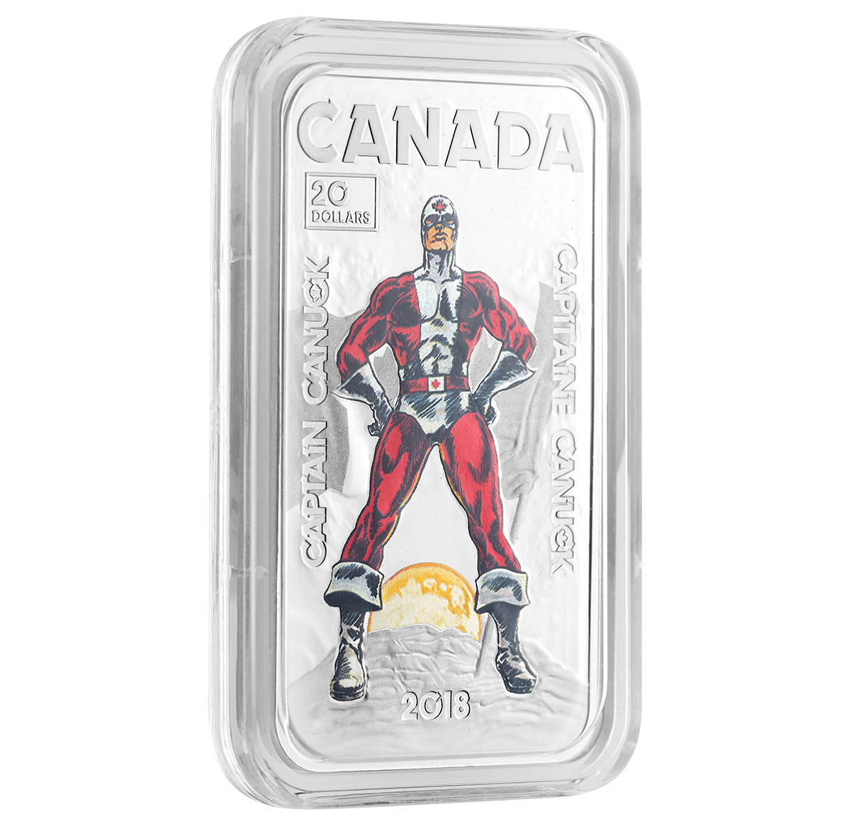 SIGNED COIN CERTIFICATE BY THE ARTIST RICHARD COMELY! 1 oz. Pure Silver Coloured Coin - Captain ...