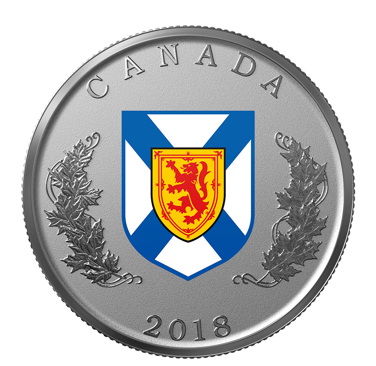 Pure Silver 14-Coin Set - Heraldic Emblems of Canada - Mintage: 4,000 ...