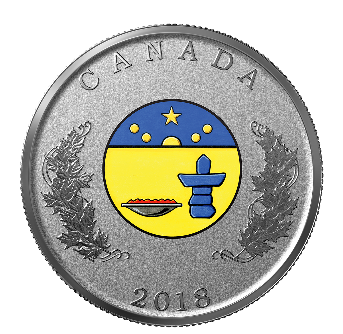 Pure Silver 14-Coin Set - Heraldic Emblems of Canada - Mintage: 4,000 ...