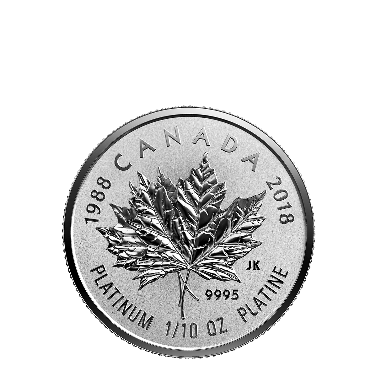 Pure Platinum 4-Coin Fractional Set - The 30th Anniversary of the ...