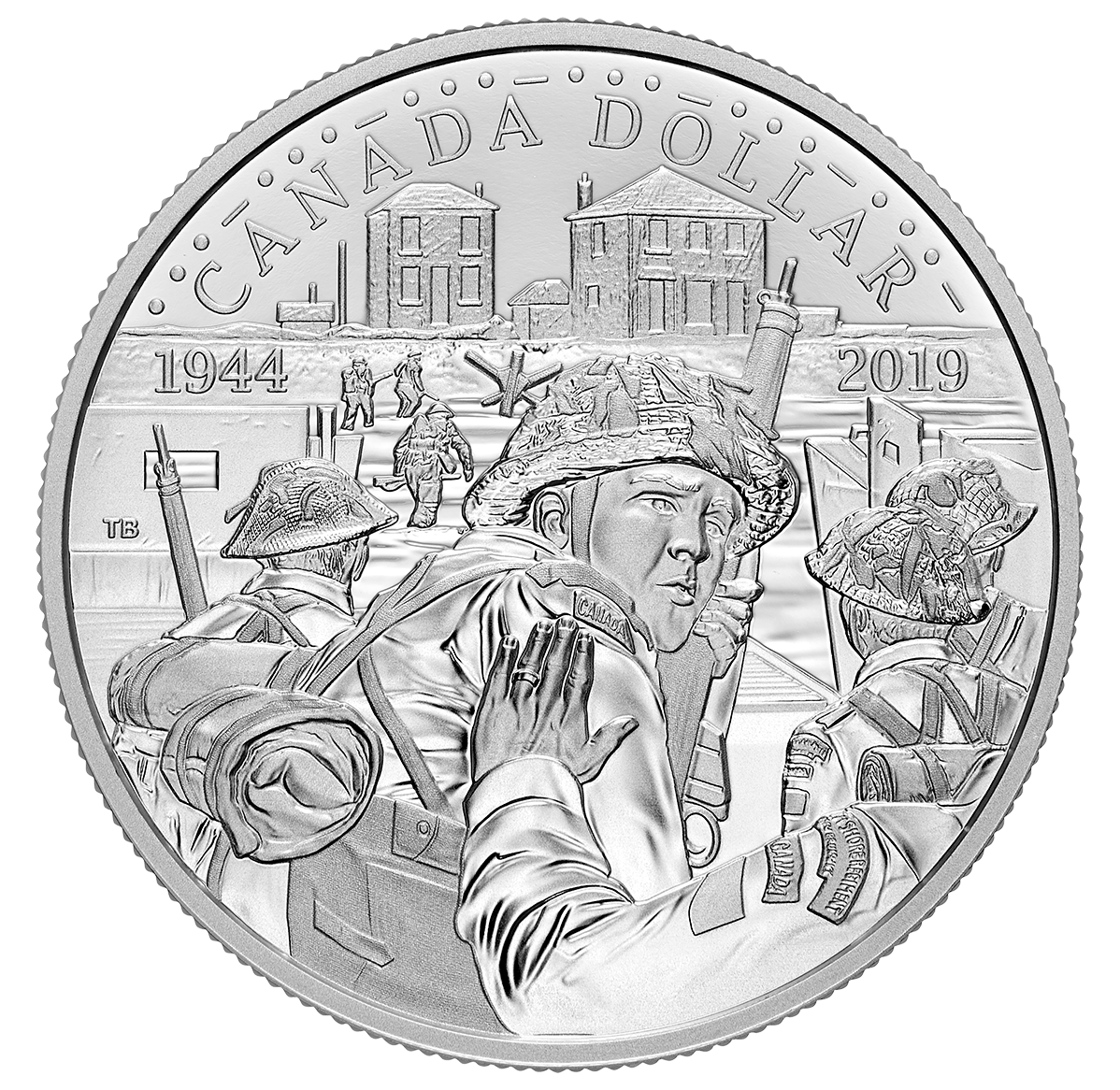 2019 Silver Dollar D-Day Coin | The Royal Canadian Mint